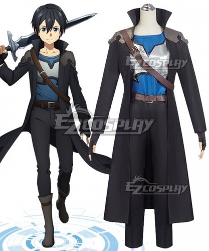 Sword Art Online Progressive: Aria of a Starless Night Kirito Cosplay ...