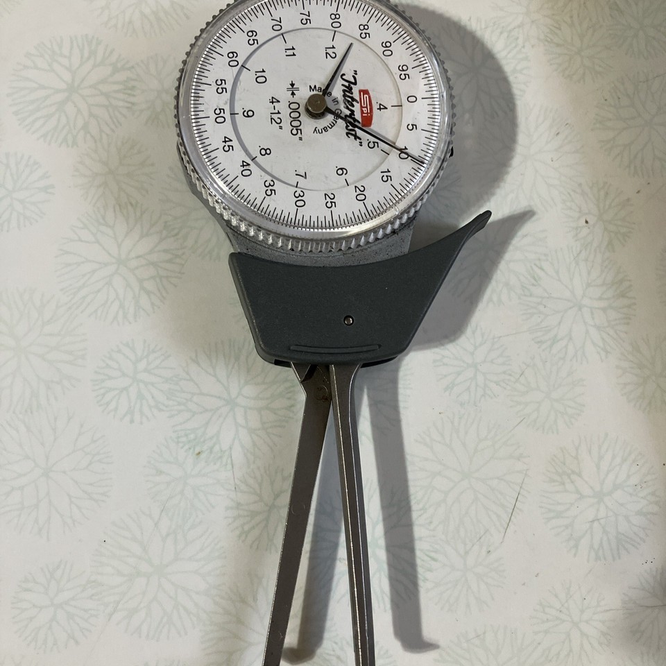 Spi Intertest Inside Dial Caliper Gage: 0.4-1-2″, 0.0005″ Graduation | eBay