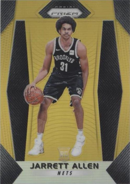 2017-18 Panini Prizm - Jarrett Allen #154 Gold Prizm /10 (RC) for sale ...