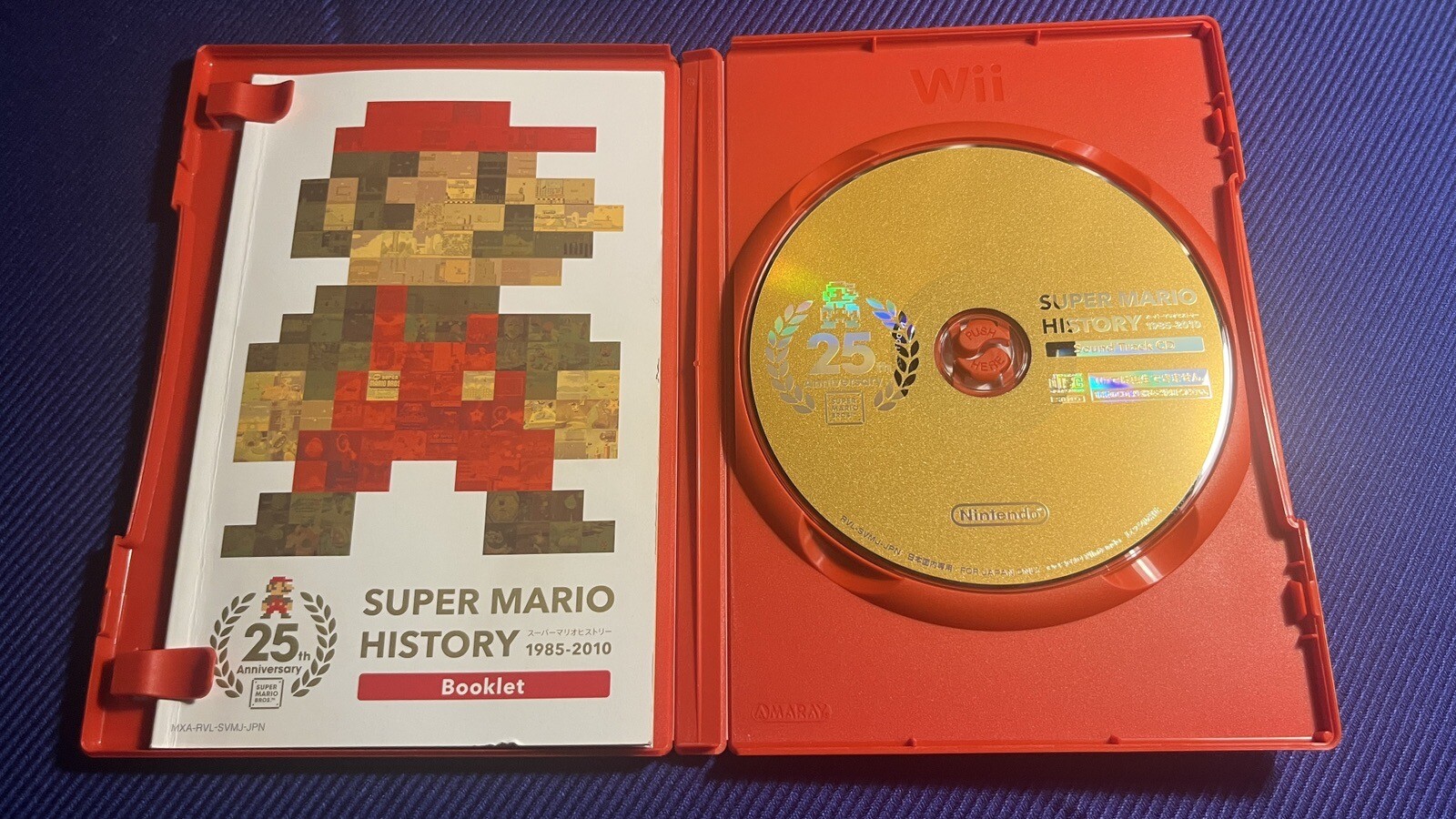 Japanese Import Nintendo New Super Mario Bros. Wii & Soundtrack CD ...