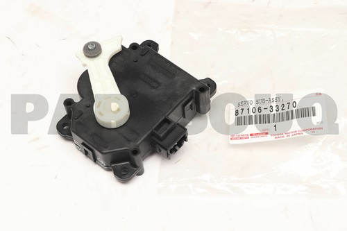 8710633270 Genuine Toyota DAMPER SERVO SUB-ASSY, BLOWER, NO.1 87106 ...