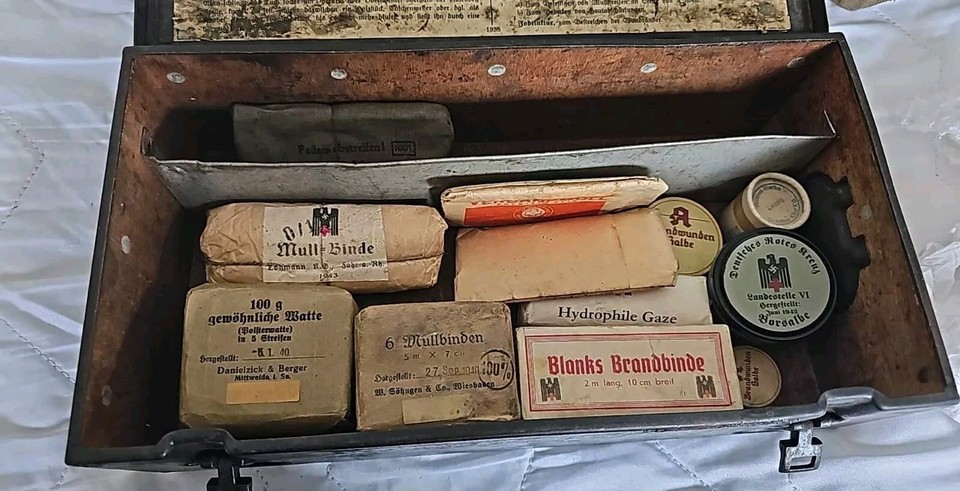 Ww2 German Medkit with most contents | eBay UK