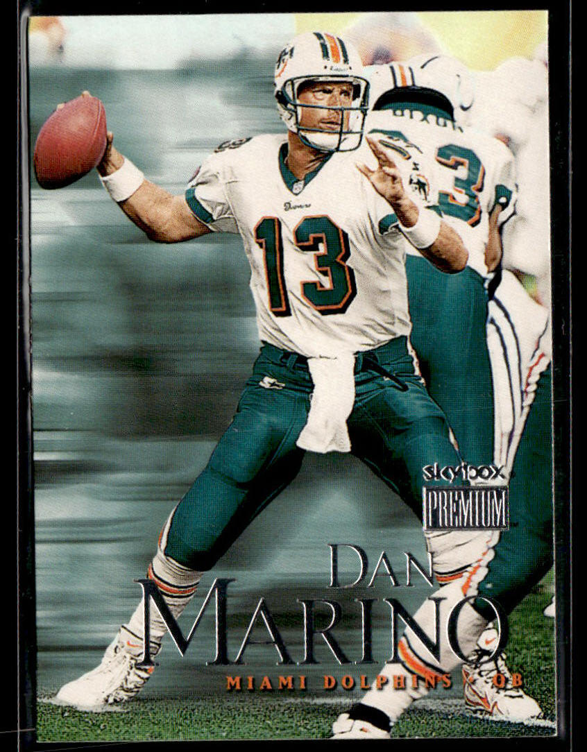 1999 SkyBox Premium #186 Dan Marino Dolphins Football Card 1103A | eBay