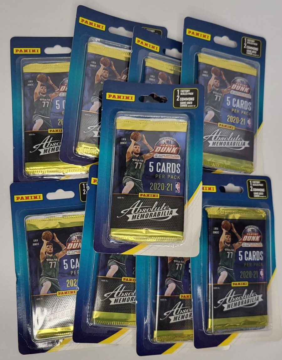 Panini 2020-21 Official NBA Absolute Memorabilia Blister / Hanger Pack ...