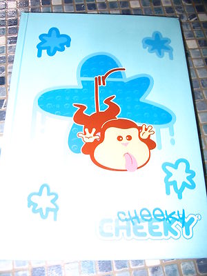 CHEEKY MONKEY NOTEBOOK BLUE PAGES BRAND NEW WHS | eBay UK