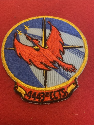 1950s USAF 4443rd CCTS Patch Insignia - Embroidered on Twill | eBay