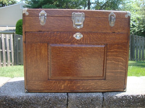 Vintage (1950's) H Gerstner&Sons Oak Machinists Chest Model 42 Restored ...