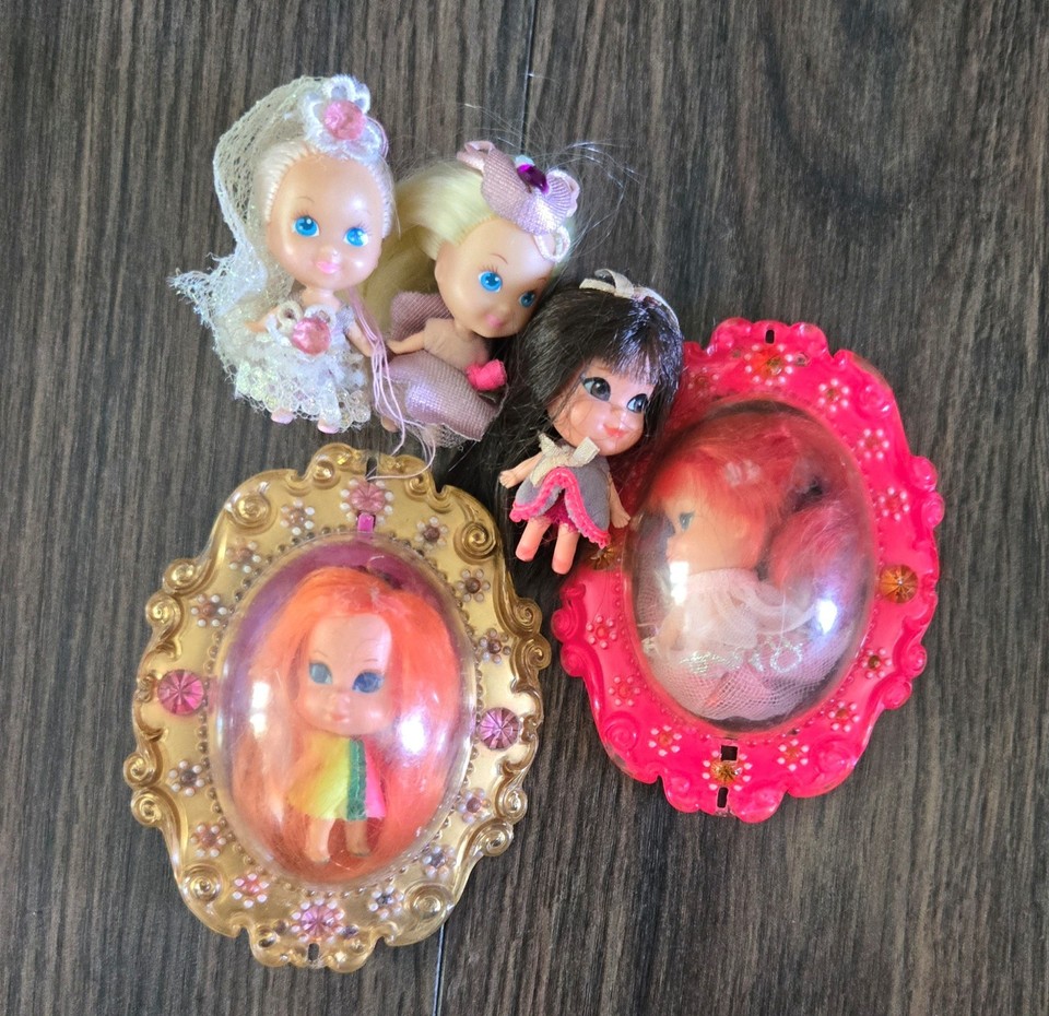 Vintage Set of Five LIDDLE KIDDLES Dolls from MATTEL (1966-1980's) | eBay