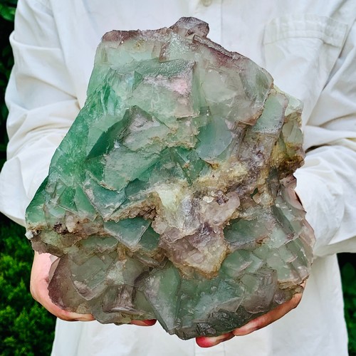 7.22LB Natural Fluorite Quartz Crystal Cluster Mineral Specimen | eBay