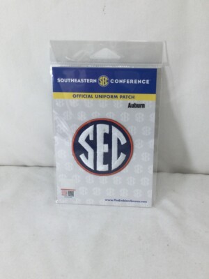 NCAA Southeastern Conference SEC Auburn University Tigers Jersey Patch ...