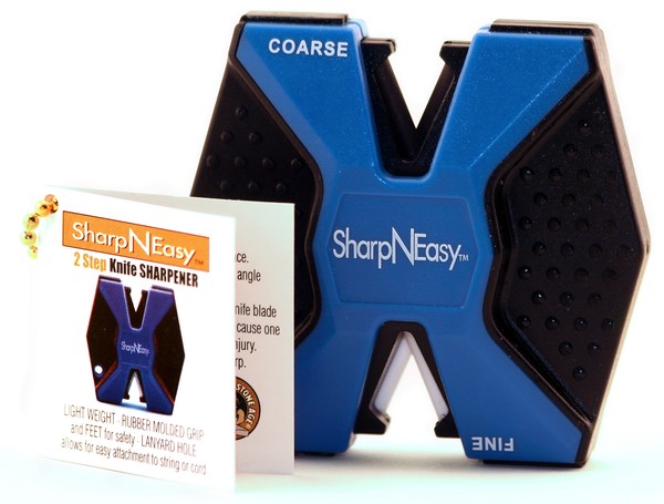 AccuSharp SharpNEasy 2-step Knife Sharpener Blue 334C for sale online ...