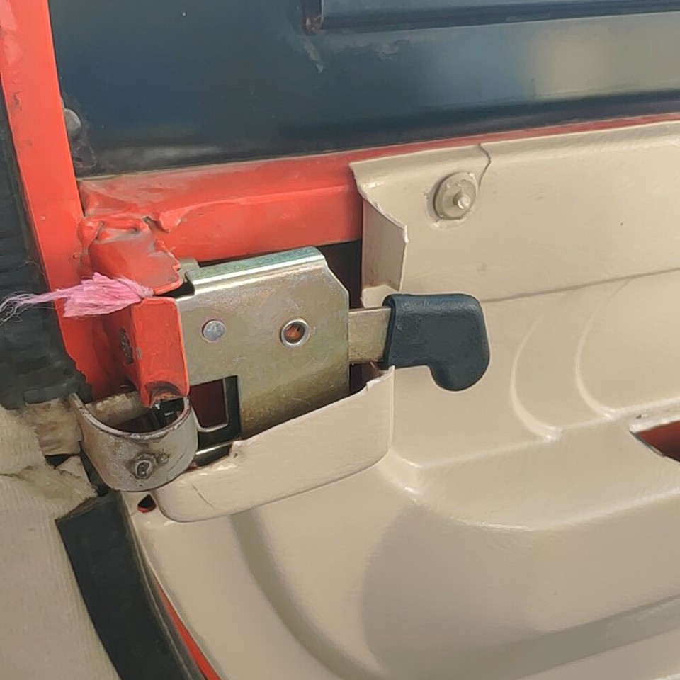 Universal Tractor Door Locking Door Handle Set Heavy Equipment Forklift ...