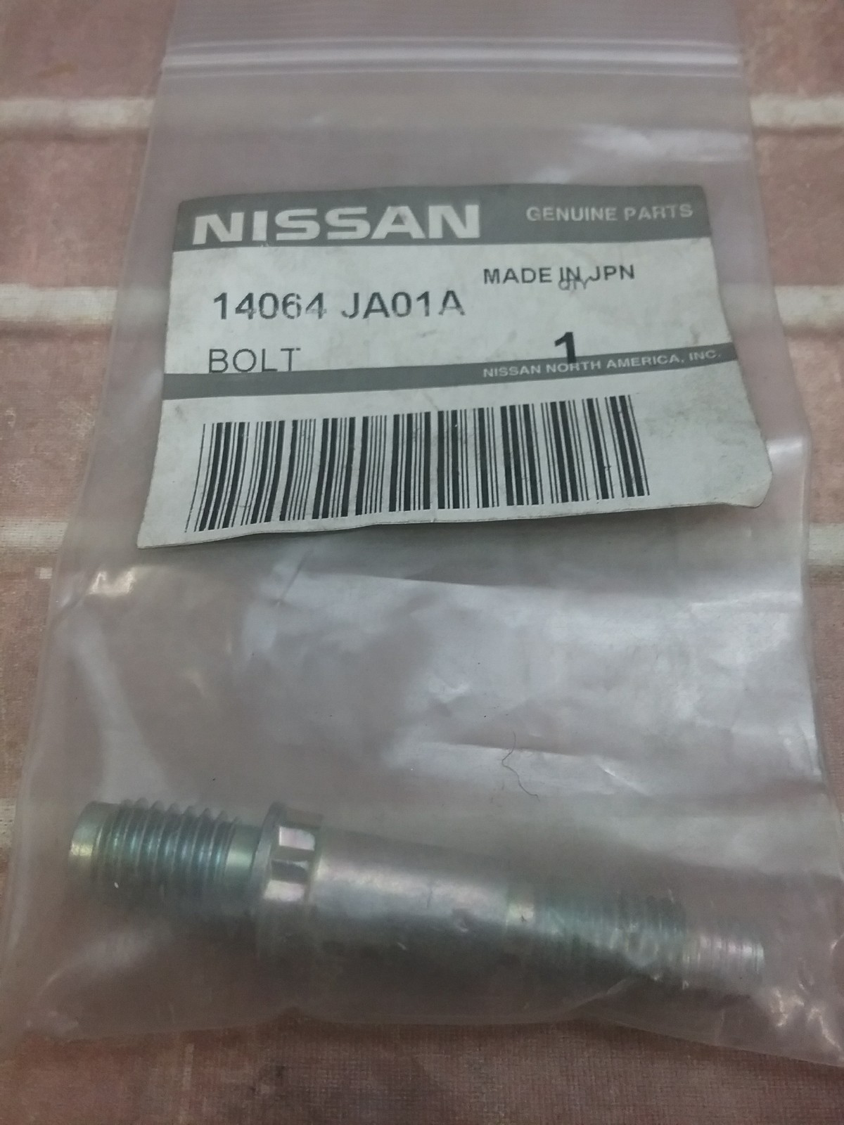 Genuine Nissan Bolt 14064-JA01A | eBay