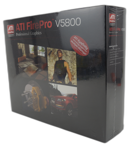 Grafikkarte AMD ATI FirePro V5800 100-505605 1GB PCIe 2x DP 1x DVI NEU ...