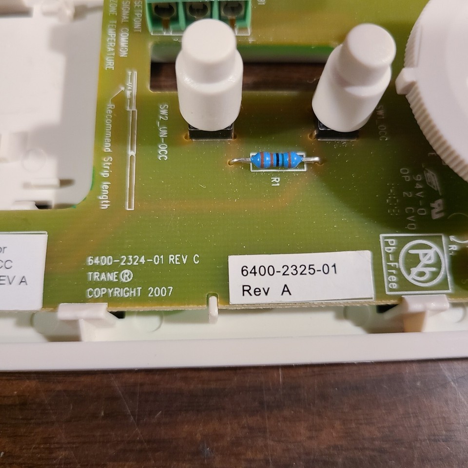 Trane 6400-2325-01 REV A Temperature Sensor Used Working | eBay