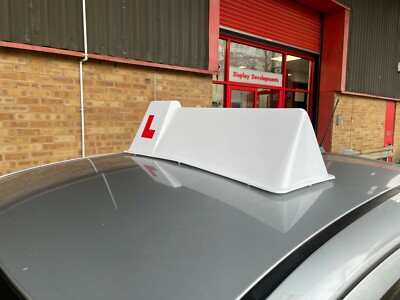 Magnetic Learner Driving Instructor School Car Roof Sign | eBay UK