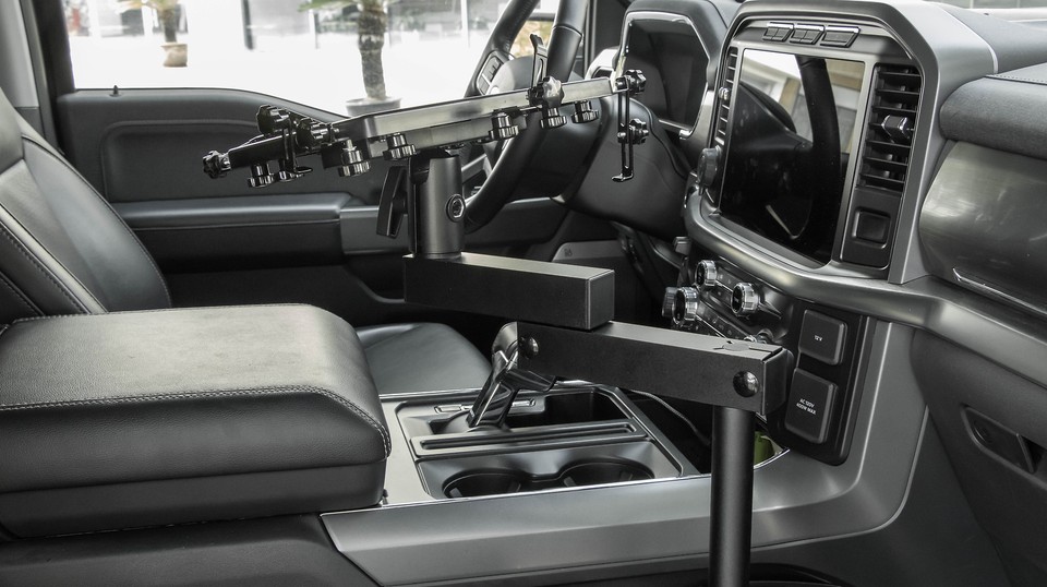 Truck Laptop Mount Fit for Jeep Wrangler JL 2018-24 Vehicle Laptop ...