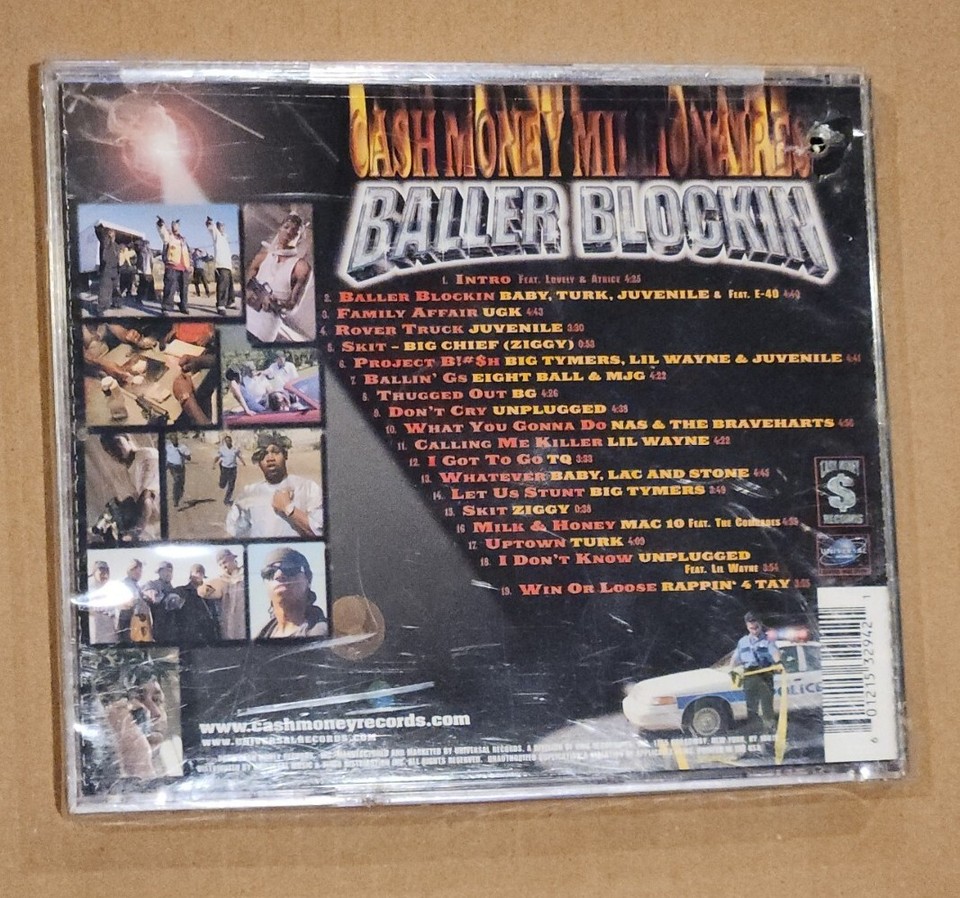 CASH MONEY BALLER BLOCKIN SOUNDTRACK (NEW SEALED) 601215329124| eBay