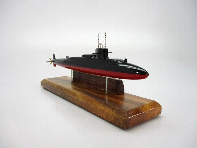 SSBN-642 USS Kamehameha Submarine Desktop Mahogany Kiln Wood Model ...
