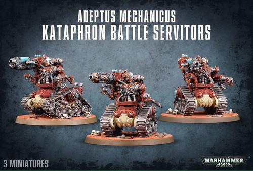 Adeptus Mechanicus Kataphron Battle Servitors - Warhammer 40k - New! 59 ...