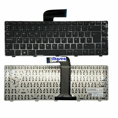 New Spanish Keyboard for Dell Inspiron 14 N4050 14R 5420 N4110 15 N5040 ...