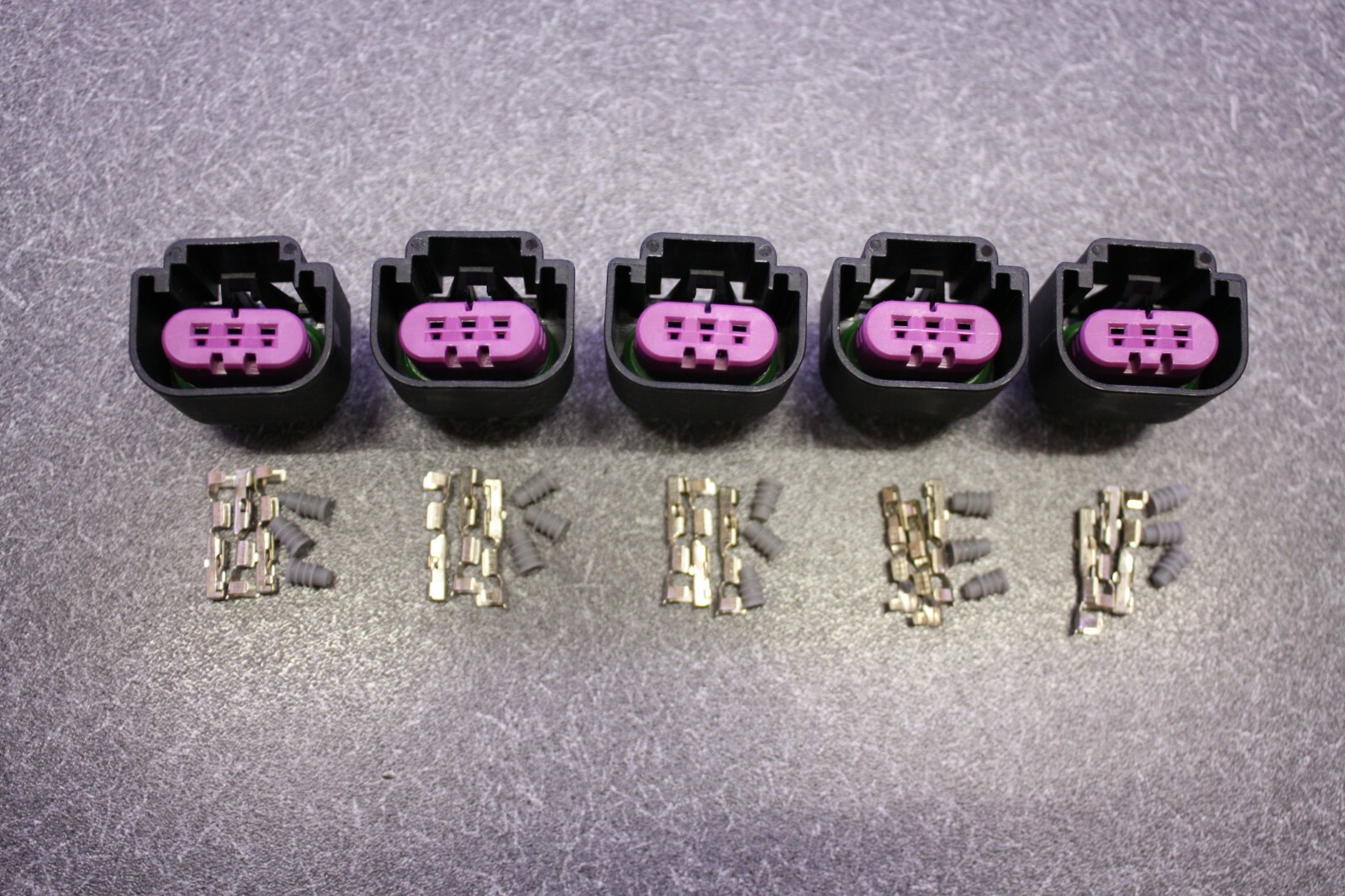 5pcs 5x Delphi Ethanol Flex Fuel e85 Sensor Connectors with pins | eBay