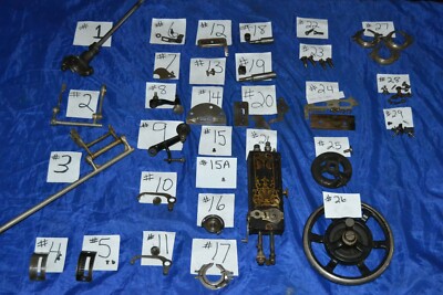 WHITE ROTARY SEWING MACHINE PARTS SERIES O/S, 31, 75, PICK YOUR PARTS ...