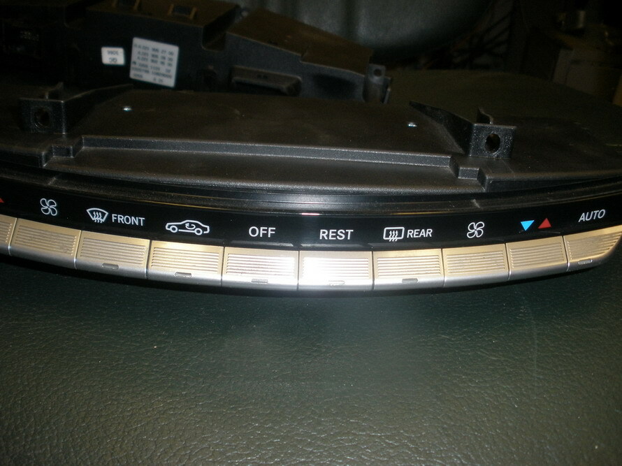 Mercedes Benz S550 AC Control Climate Control Heater Control 2219052700 ...