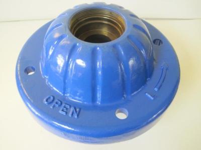 NEW CLOW TGIC BONNET HYDRANT TOP/LID BLUE PAINT W/ REFLECTIVE BEADING ...