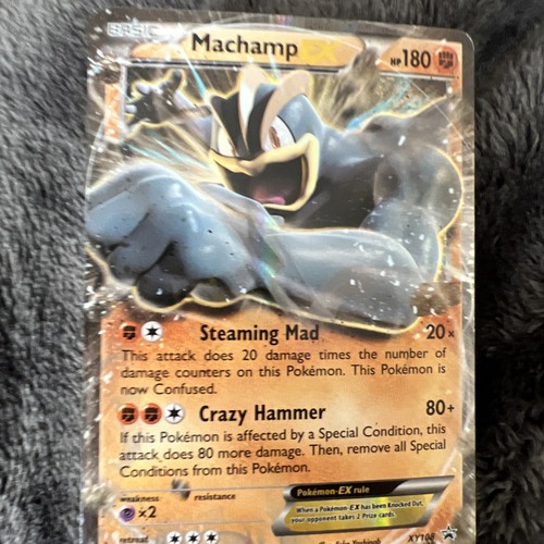 Pokémon TCG Machamp EX XY Black Star Promos XY108 Holo Promo | eBay