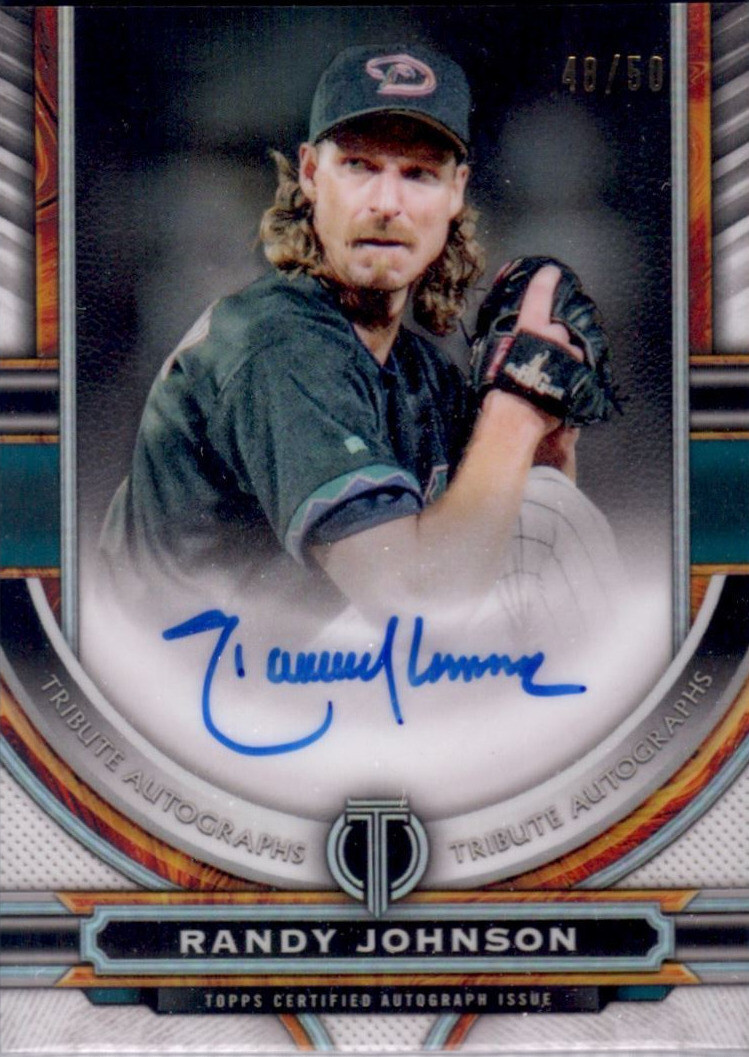 2023 Topps Tribute - Tribute Autographs #TA-RJ Randy Johnson (AU) for ...