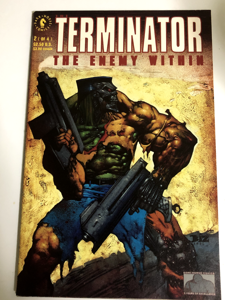 (Dark Horse, 1991) THE TERMINATOR: The Enemy Within #1 - 4 [Complete ...