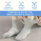 10 Pairs Bamboo Diabetic Ankle Socks With Seamless Toe 2026 | eBay
