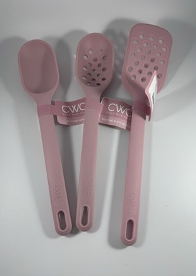 NEW Set of 3 Rose Pink CWC Silicone Kitchen Spoons & Turner - FREE SHIP ...