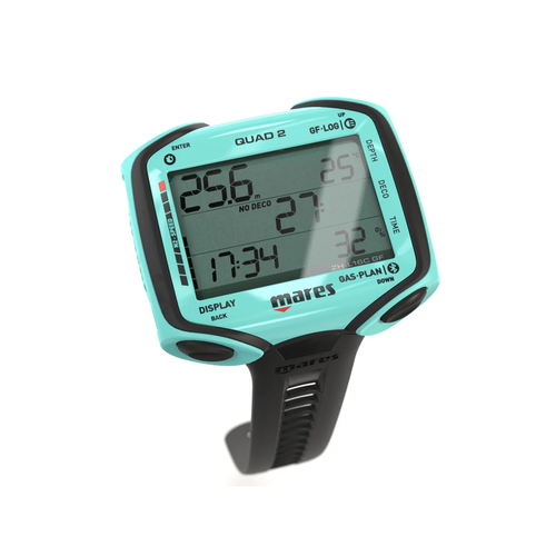 Mares QUAD 2 Wrist Dive Computer - Aqua 194151130409| eBay