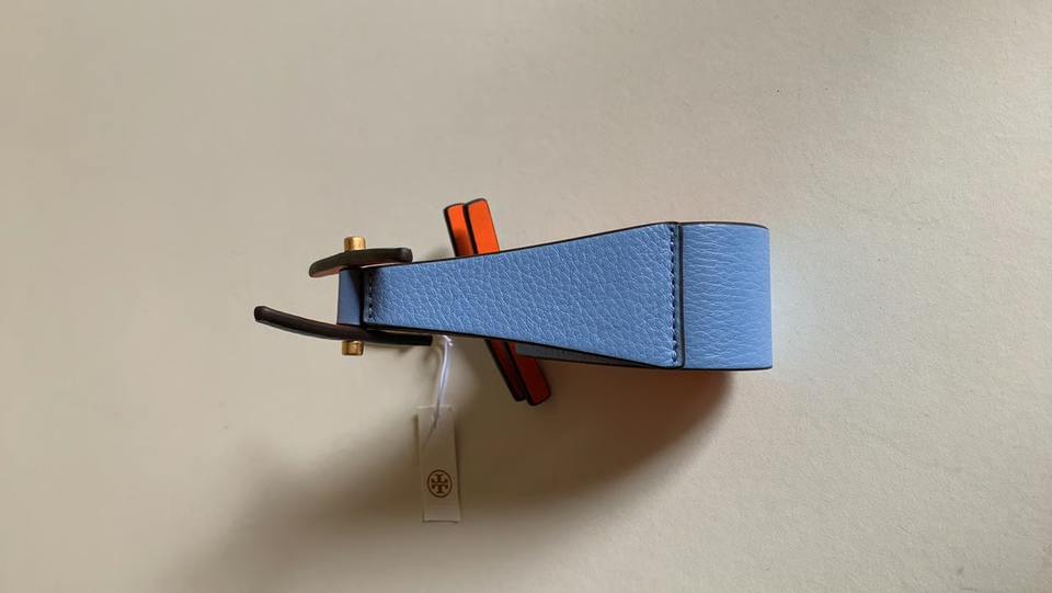 TORY BURCH Origami Helicopter Key Ring In Brilliant Orange Retail:$129 ...