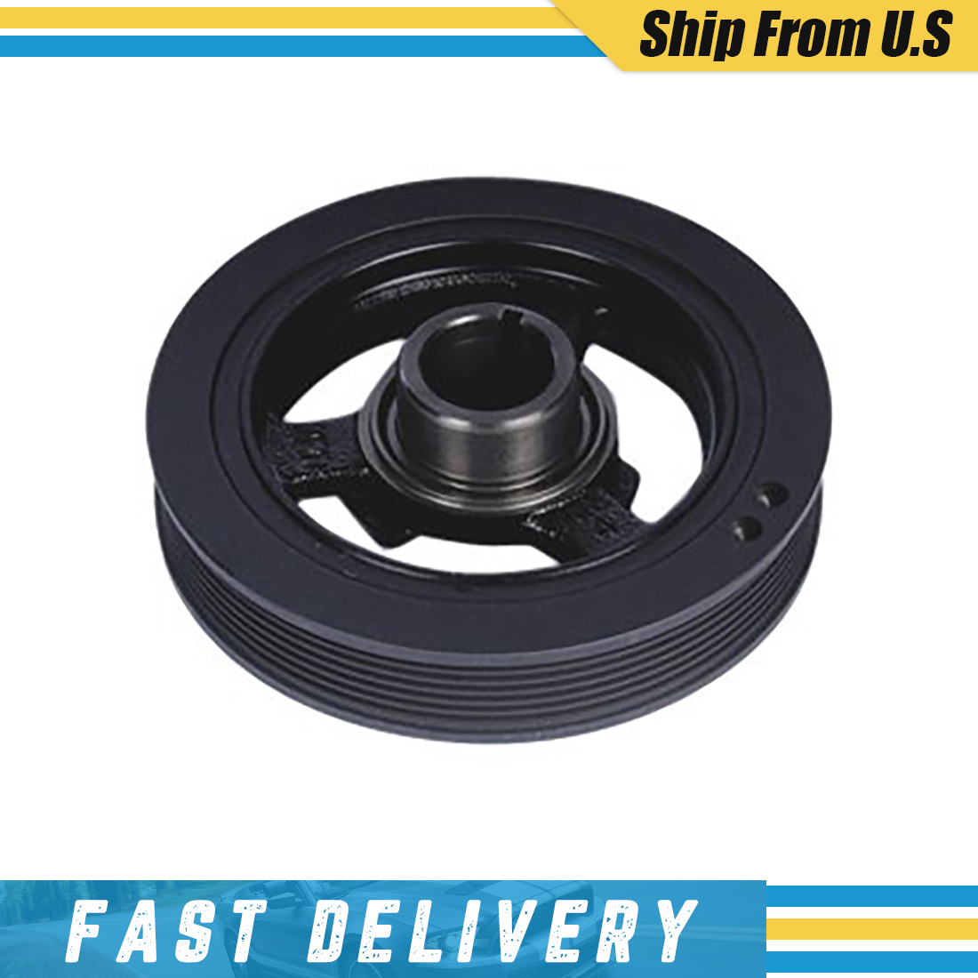 AC Delco For Chevy Chevrolet Impala Malibu Vue G6 12621646 Harmonic ...