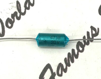 2pcs - OKI - 47uF (47µF) 20V Solid Axial Tantalum Capacitor | eBay