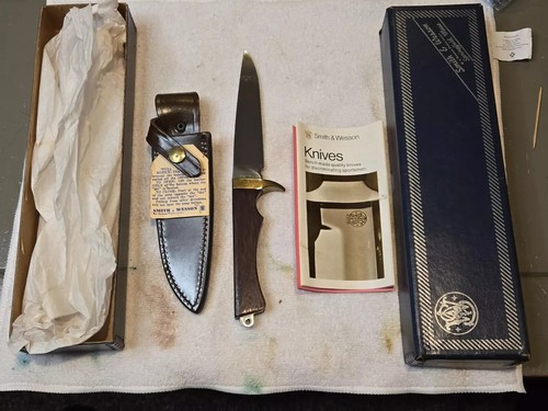 SMITH & WESSON Blackie Collins Model 6050 Fisherman Knife Original ...