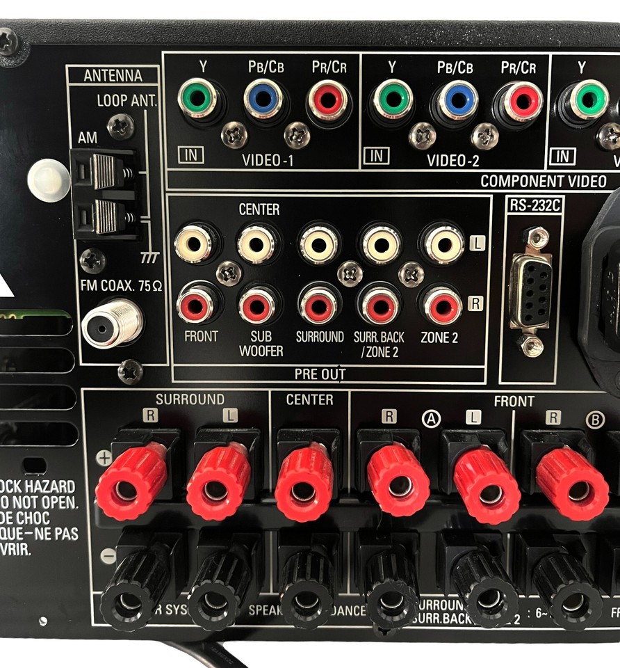 Denon AVR 2805 7.1 Surround Sound Home Theater Receiver w/ Power Cord | eBay