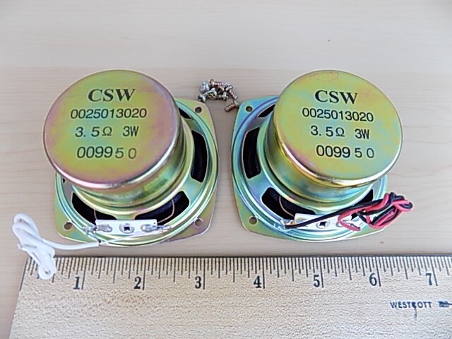 CSW Cambridge Sound Works 3" 3.5 Ohm 3 Watt Full Frequency Micro ...