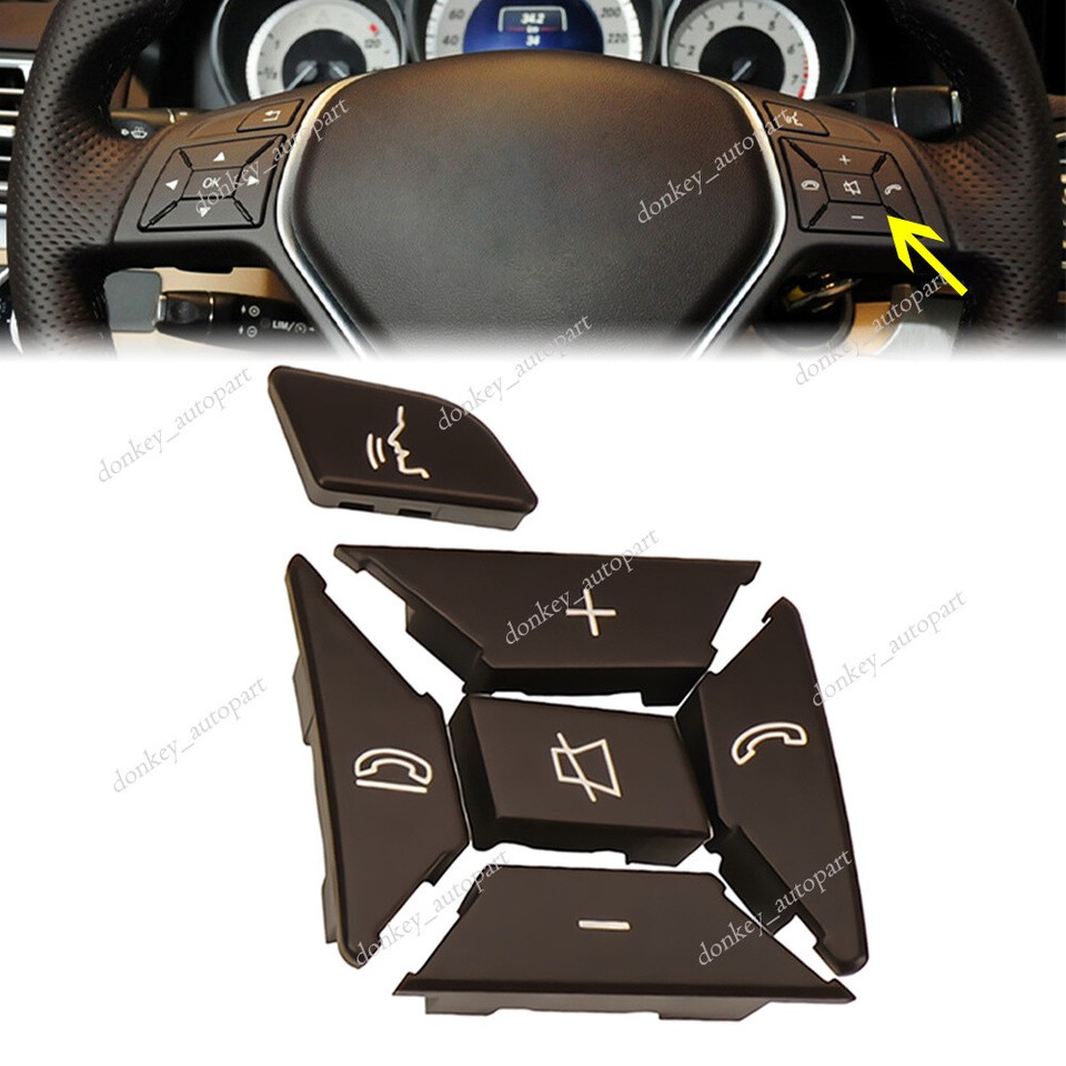Right Steering Wheel Control Button Multi Switch For Mercedes E Class ...