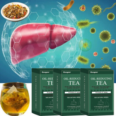 Oil-Reducing Tea-10 Herbal with Excellent Formula, Oil Cleansing Tea ...