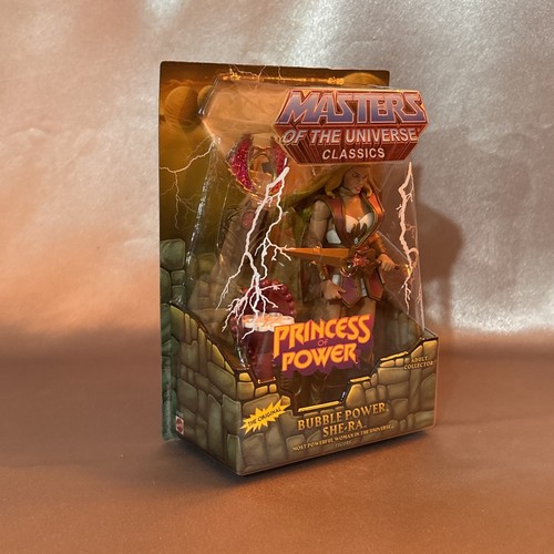 MOTUC Bubble Power She-Ra 2011 w/White Mailer MIMP | eBay