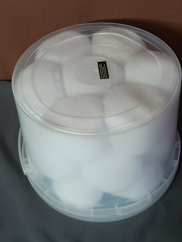 Indoor Snowball Fight Set 15 Plastic Tub Party Game Family Fun ...