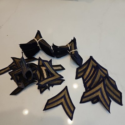 Lot of Army Patches- corporal and PFC WWII United States Army | eBay