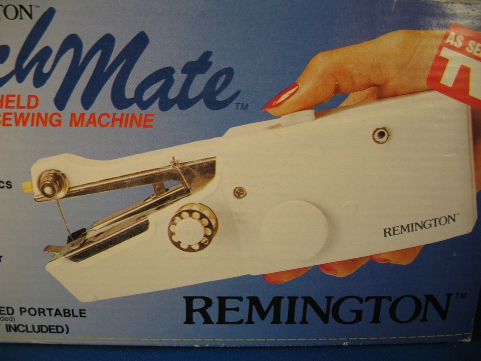 Remington StitchMate Hand Held Sewing Machine Battery Operated New in ...