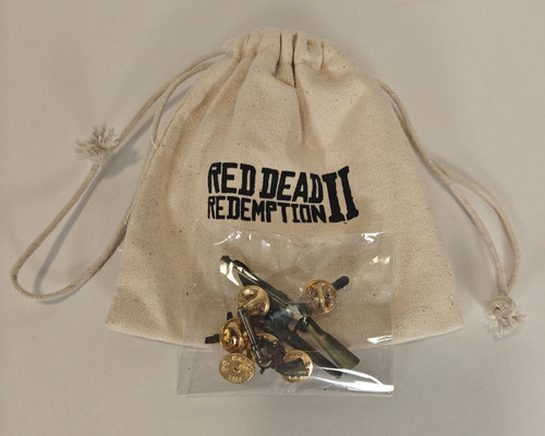 Red Dead Redemption 2 Collectors Box Pin Set Pins Rare Merch ...