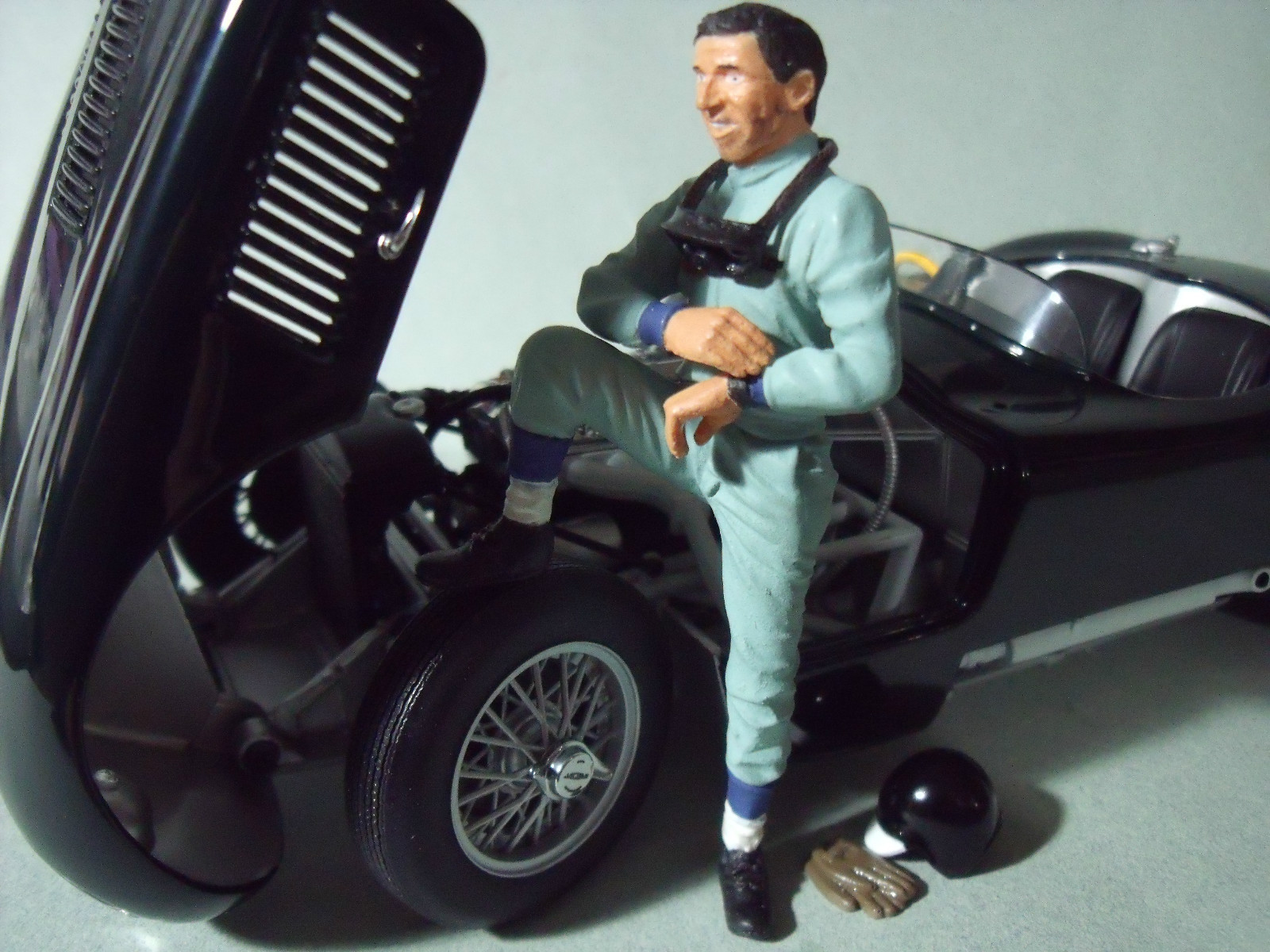 1/20 FIGURE JIM CLARK VROOM UNPAINTED FOR LOTUS F1 SPARK QUARTZO | eBay