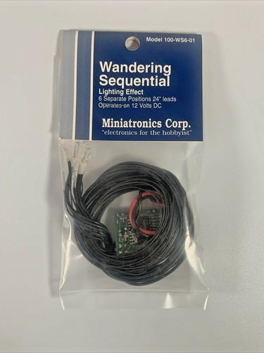 Miniatronics 100-WS6-01 Wandering Sequential Light Effect NOS | eBay